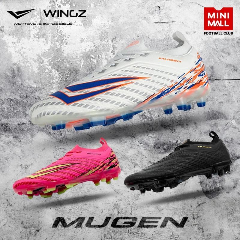 รุ่น MUGEN รองเท้าสตั๊ด หนัง PU น้ำหนักเบา ทนทาน ใส่เล่นได้ทั้งสนามหญ้า ...