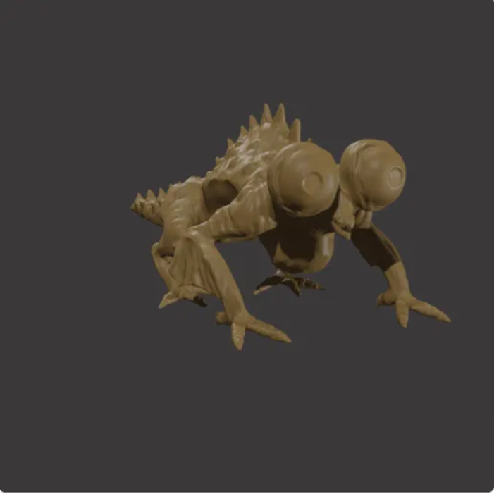 Dark Souls Curse Frog Figure Board Game War Chess Piece 3d Printing ...