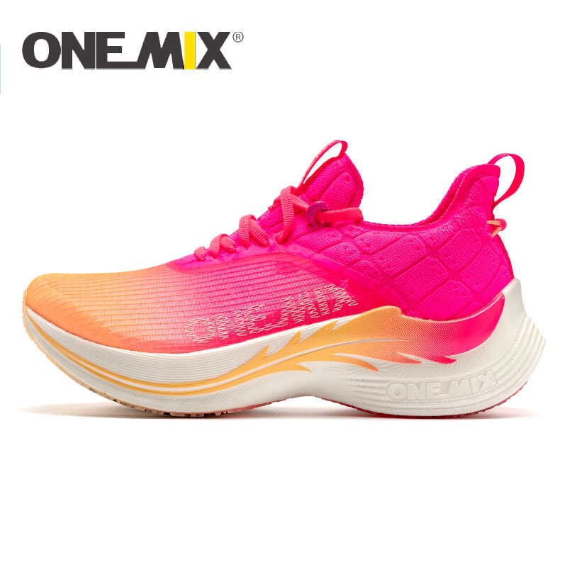 ONEMIX A41 2024 ผู้ชายคาร์บอนแผ่นมาราธอนรองเท้าวิ่งมืออ | Shopee Thailand