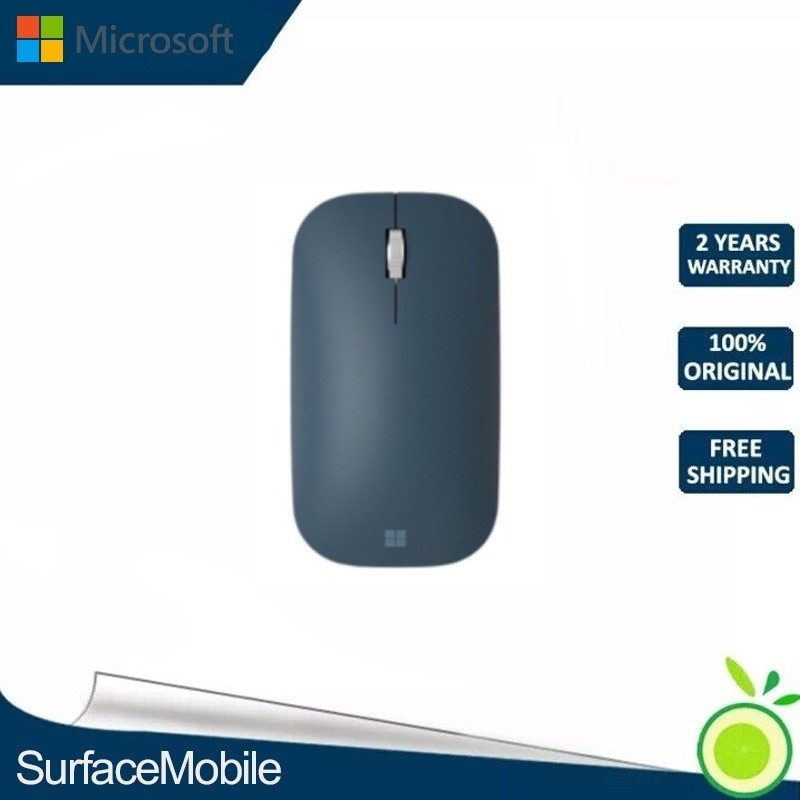 Microsoft Modern Mobile Mouse Bluetooth (เมาส์ไร้สาย) เชื่อมต่อผ่านบลูทูธ ขนาดบางพกพาสะดวก ใช้ ...