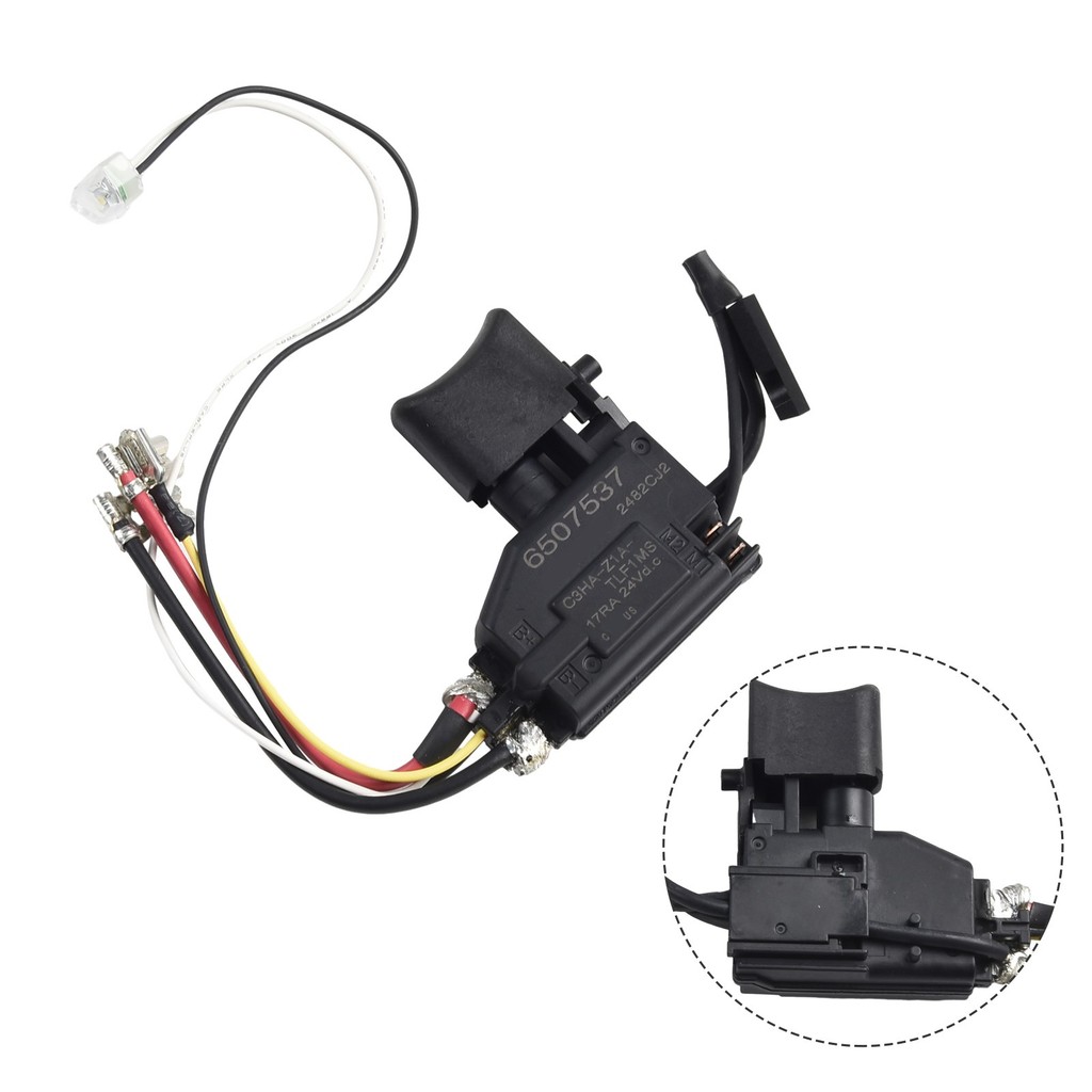 [GJ] Switch trigge 632F27-4 Suit DDF482 DHP482 อะไหล่ไขควงไร้สาย ...