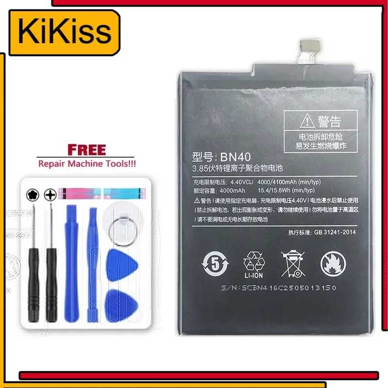 แบตเตอรี่ BN40 4100mAh สำหรับ Xiaomi Redmi 4 Pro Prime 3G RAM 32G ROM ...
