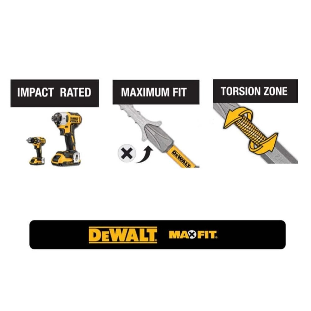 Dewalt DWAF12EXTMF MAXFIT 12in. อุปกรณ์เสริมเครื่องมือไฟฟ้าส่วนต่อขยาย ...