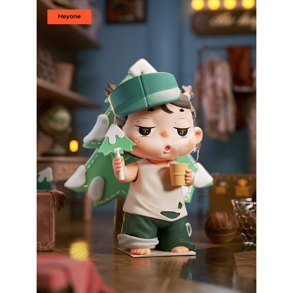 Heyone Black Play Hot Loading Dumb Studio Lost Blind Box 2024 ของขวัญ ...