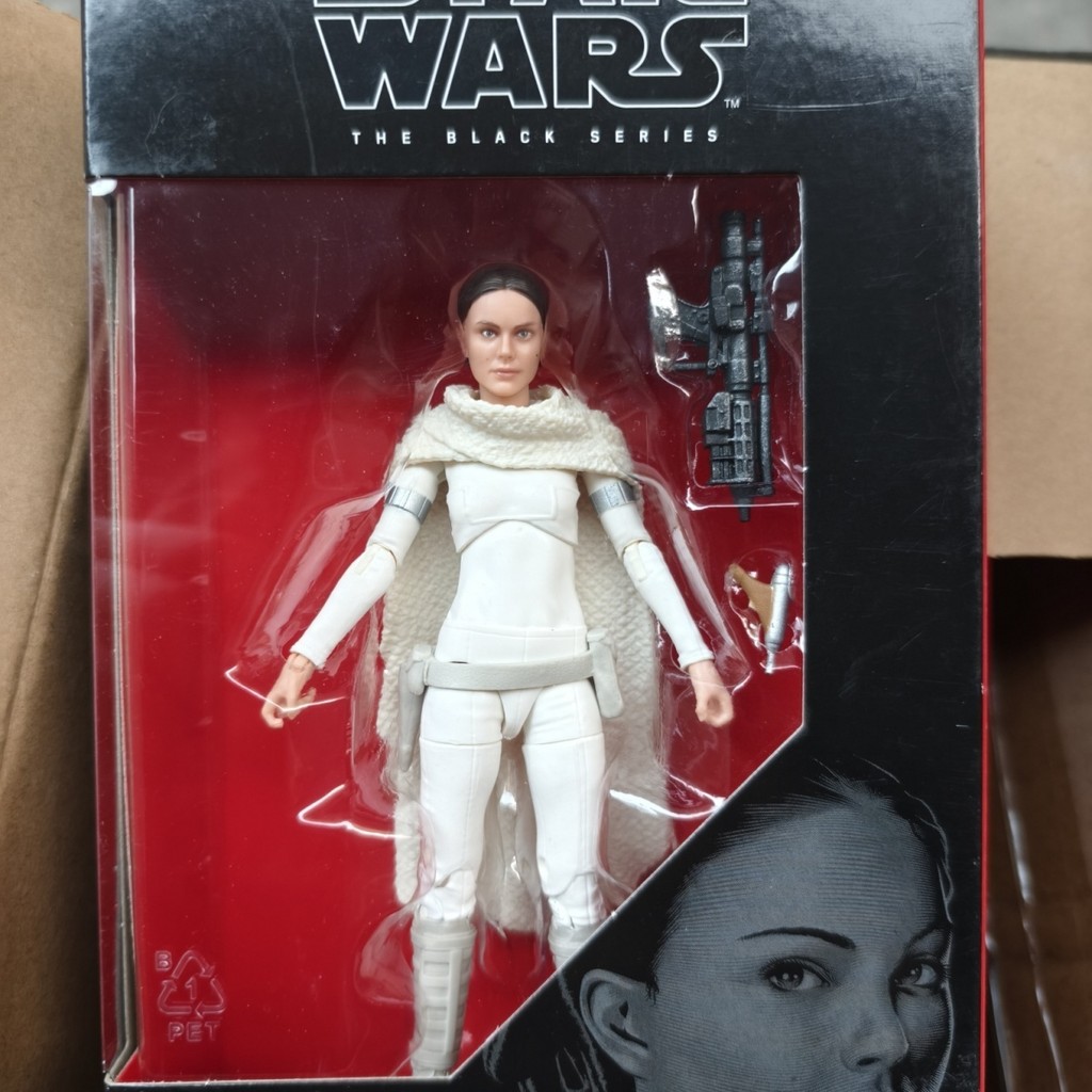 [peng] Hasbro Star Wars 20cm Padmé Black Box Figure Action Figure Model ...