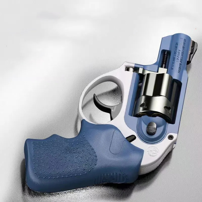 Double Action Bursting Revolver Soft Bullet ผู้ใหญ่ล้ออัลลอยด์ปืนของ ...