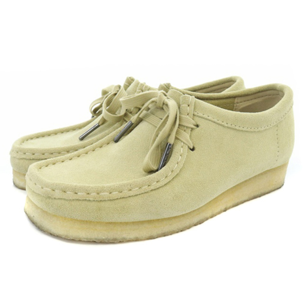รองเท้า Clarks Originals Uk4 23Cm สีเบจส่งตรงจากญี่ปุ่น มือสอง | Shopee Thailand