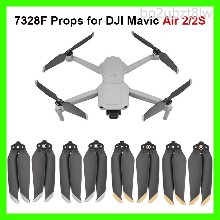 7238F ใบพัดสำหรับ DJI Mavic Air 2/2S Drone Low Noise Props Blade Wing พัดลมสำหรับ DJI Mavic air ...