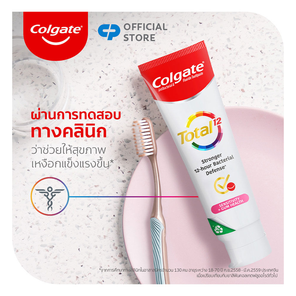Colgate Total Toothpaste คอลเกต ยาสีฟัน 150g (Advanced Fresh/Charcoal ...
