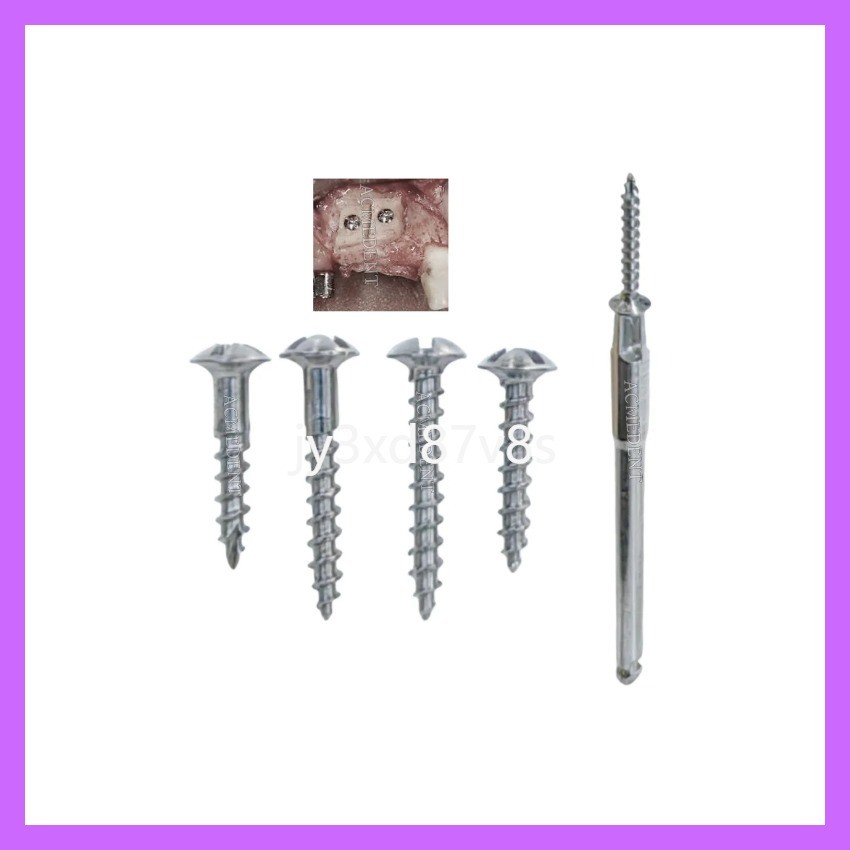 สไตล์ใหม่ Dental GBR Tent Screw Motor Mount Driver Tenting Screws Bone ...