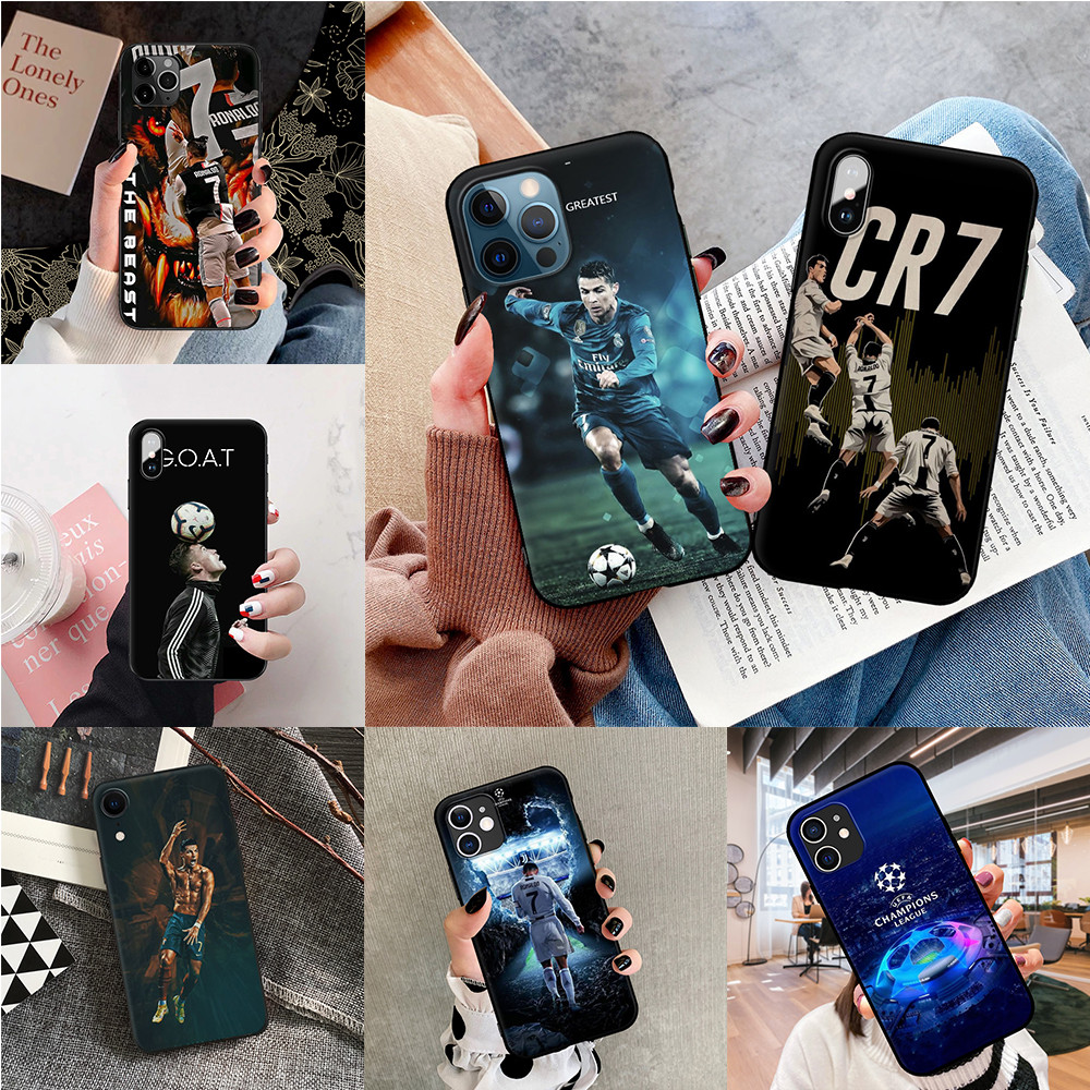 ปลอก xiaomi 6X A2 8 9 10 10T 10pro cc9e A3 A3Pro Lite 9se ฝาครอบ SX2 cr7 วอลล์เปเปอร์ Ronaldo 4k ...