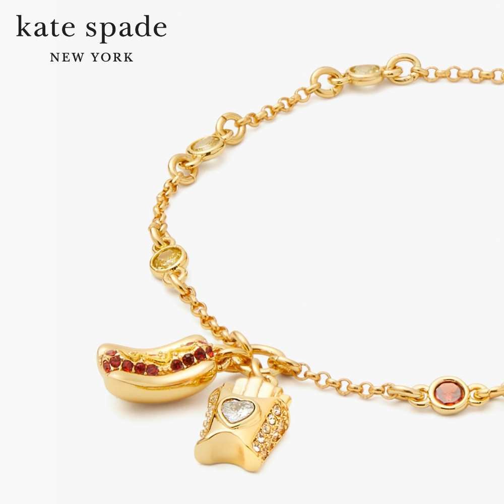KATE SPADE NEW YORK WHAT A SNACK LINE BRACELET KH536 กำไลข้อมือ ...