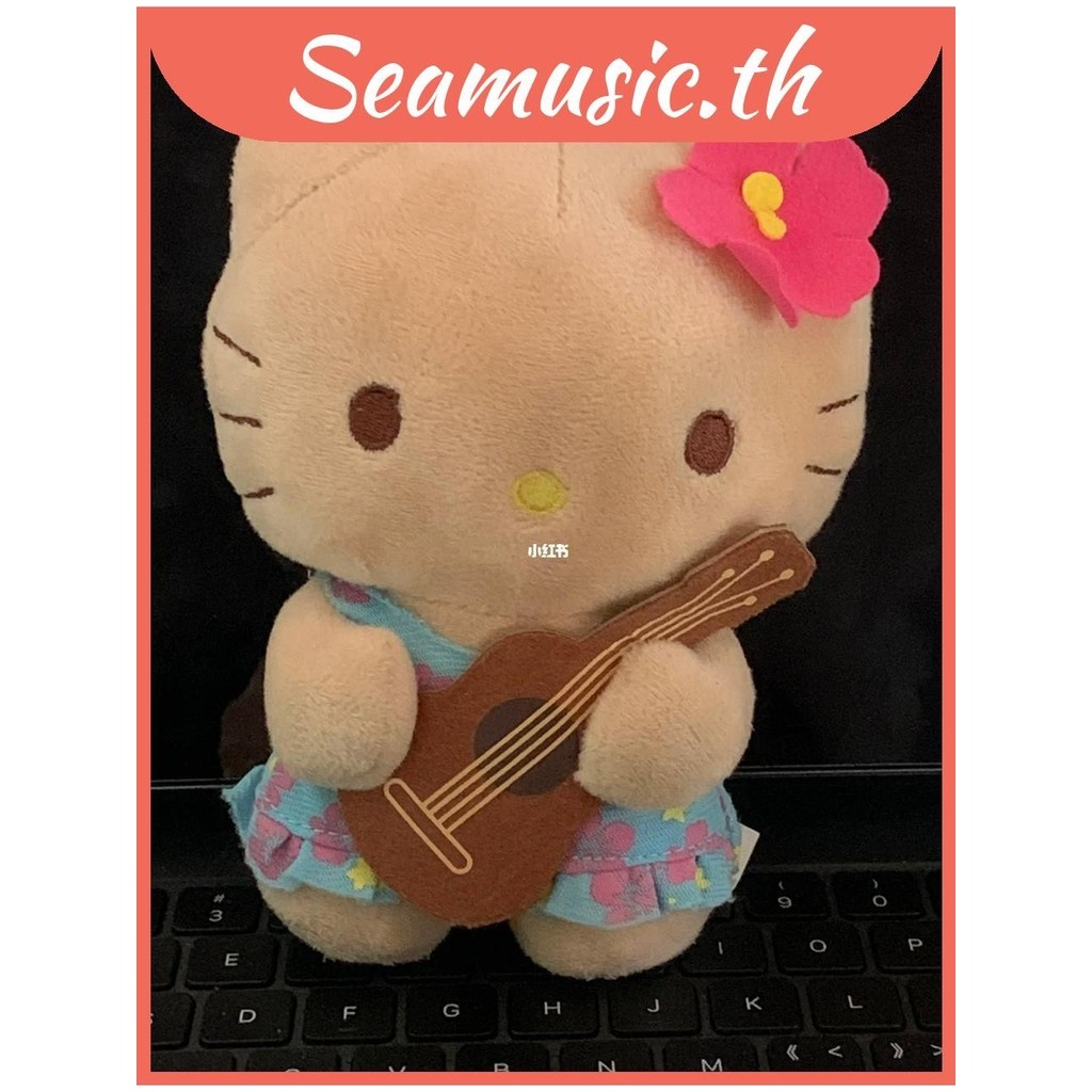 Hello Kitty Small Xylophone พวงกุญแจกระเป๋าเครื่องประดับ Cute Wood ...