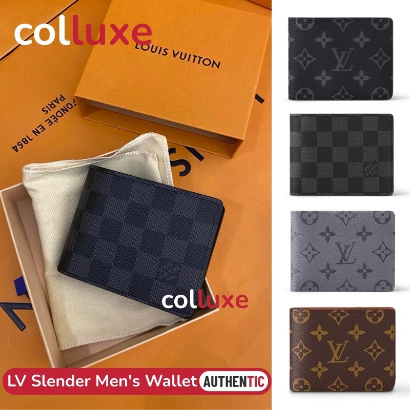 หลุยส์วิตตอง Louis Vuitton กระเป๋าสตางค์รุ่น Slender And Multiple Wallet 0429