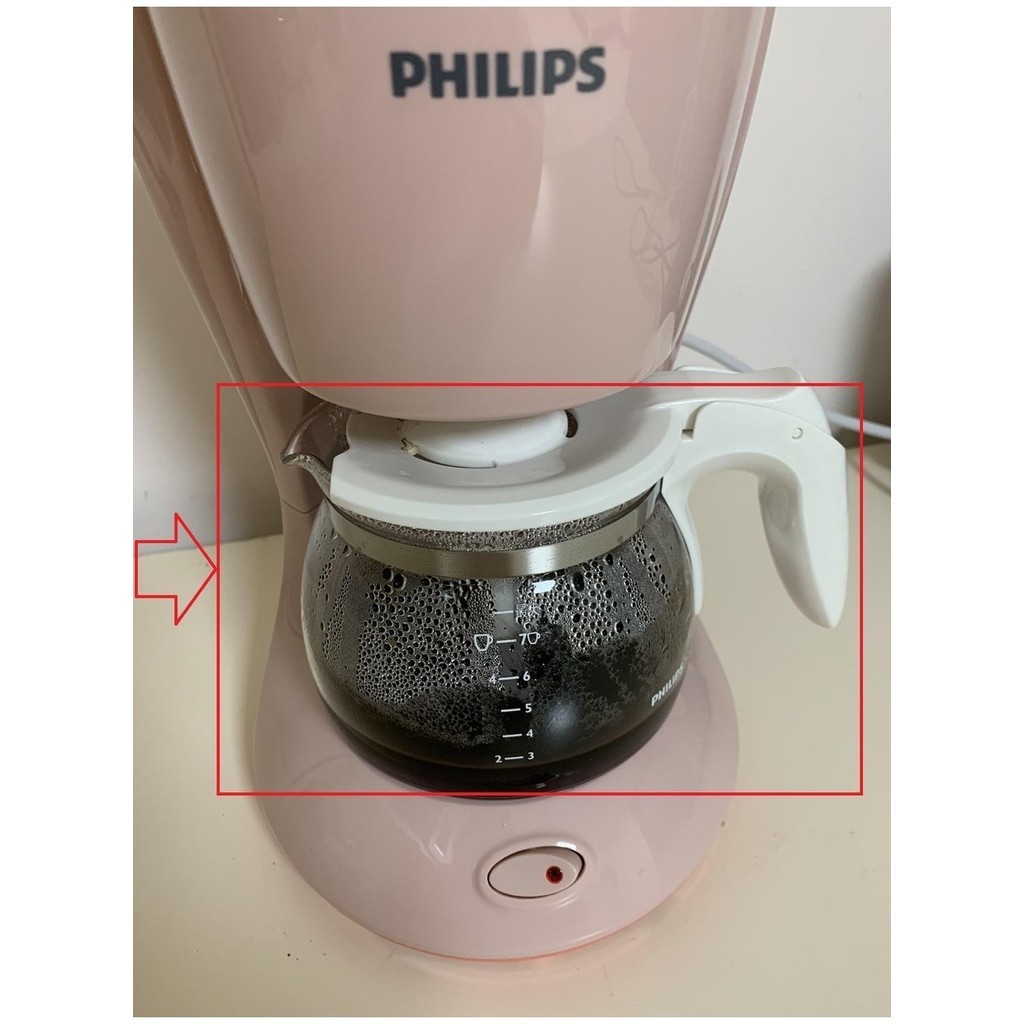 Philips HD7431 HD7430 HD7432 HD7420 หม้อแก้วกาแฟถ้วยอุปกรณ์เสริมกรองตา ...