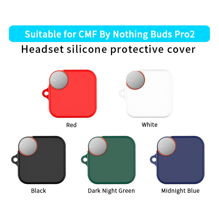 For CMF By Nothing Buds Pro2 Case Cartoon Lanyard Pendant Silicone Soft ...
