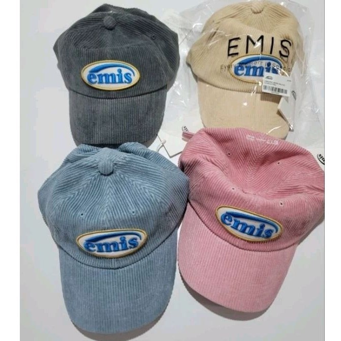 ♞,♘พร้อมส่ง หมวก Emis (Ball cap) ของแท้จากเกาหลี | Shopee Thailand