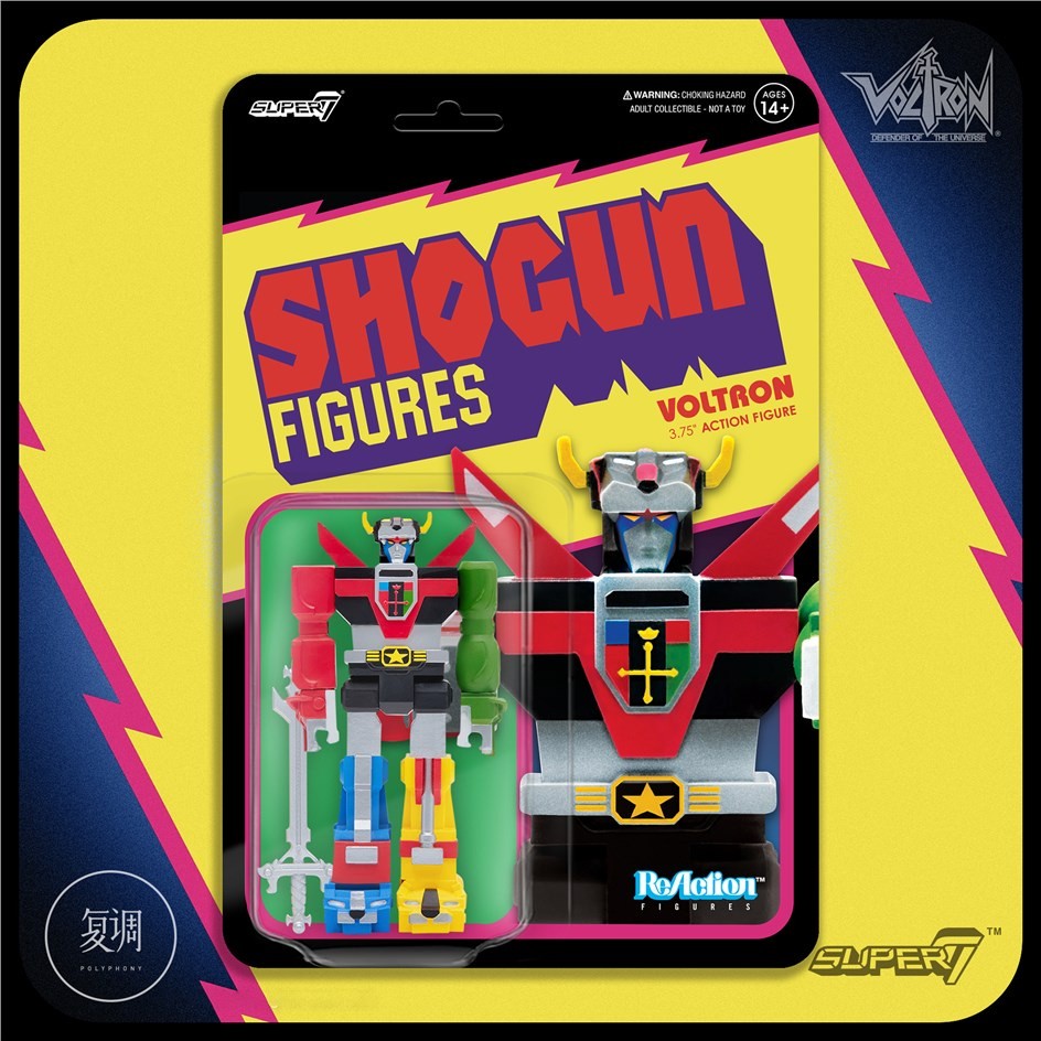 การ์ดแขวน Super7 Beast King Voltron God of War King Kong Shogun ...
