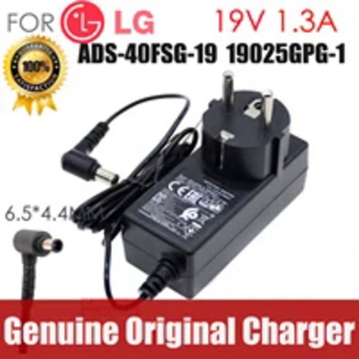 ใหม่สําหรับ LG 19V 1.3A ADS-40SG-19-3 19025G AC อะแดปเตอร์แหล่งจ่ายไฟ ...