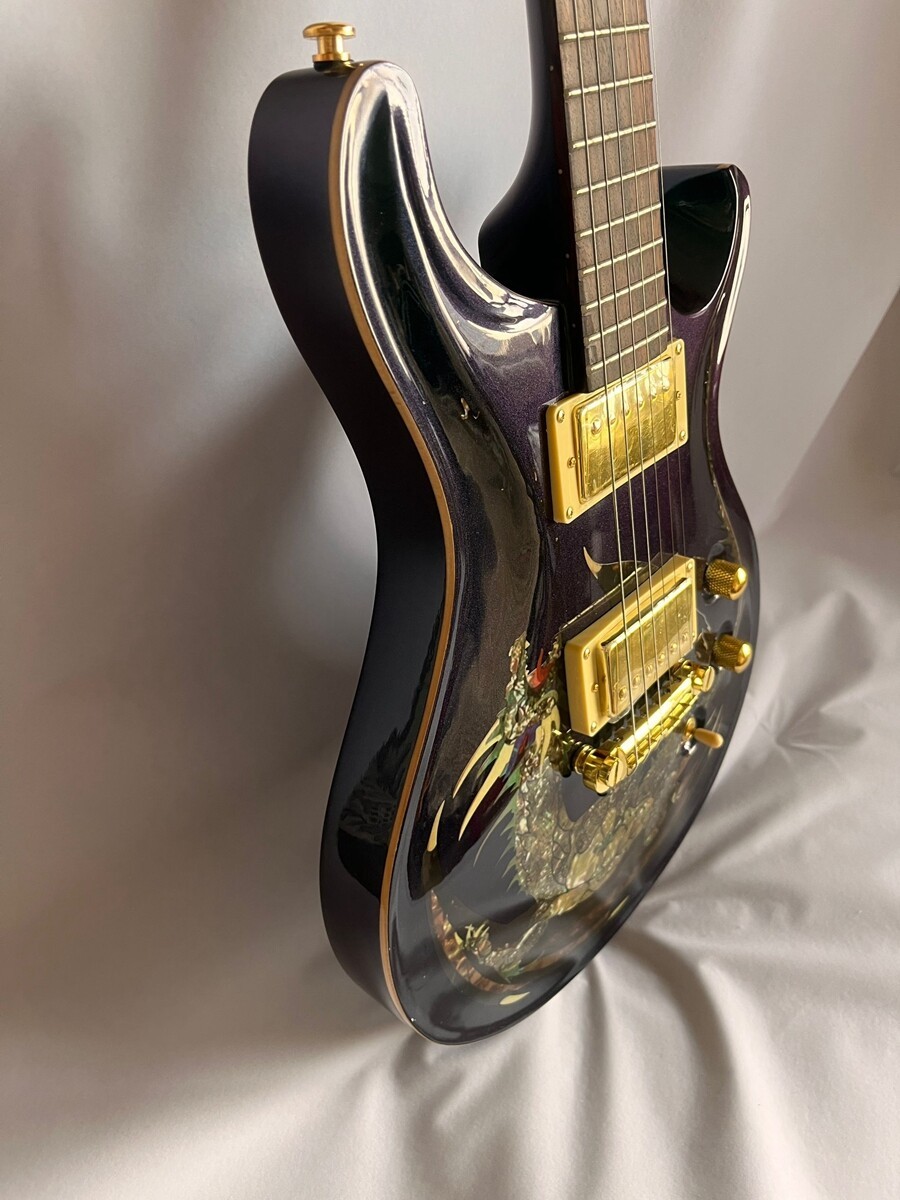 Prs Paul Reed Smith Dragon 2000 กีตาร์ไฟฟ้า Dragon Abalone Pearl Inlaid ...