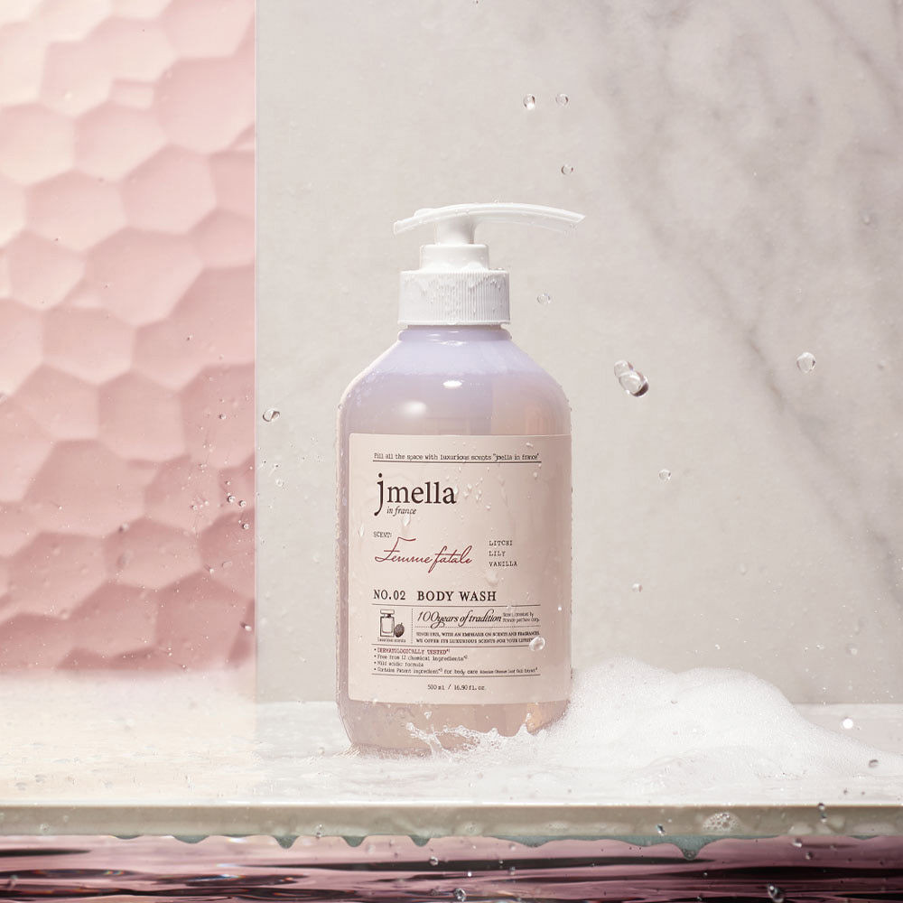 Jmella In France Body Wash เจเมล่า เจลอาบน้ำ 500ml(Blooming Peony/Femme ...