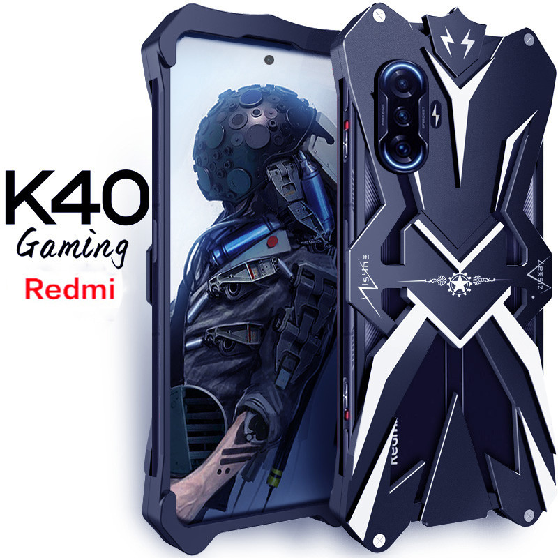 Zimon Xiaomi POCO F3 GT / Redmi K40 Gaming Edition เคสโทรศัพท์ อลูมิเนียมอัลลอยด์ กันกระแทก ฝา ...