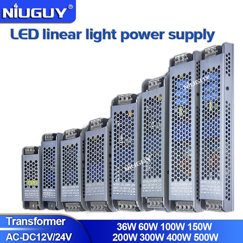 สต็อก คุณภาพสูง LED Driver Switch แหล่งจ่ายไฟ DC12V/24V Ultra-Thin ...