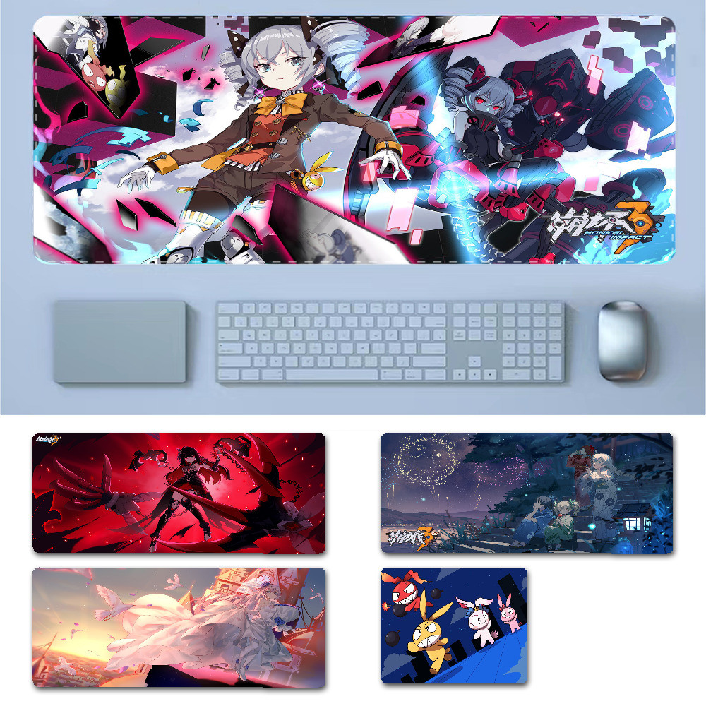 Honkai Impact My Favorite Office Mice Gamer แผ่นรองเมาส์นุ่มขนาดสําหรับ ...
