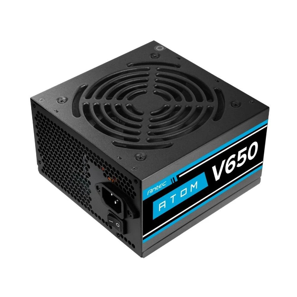 ANTEC ATOM (ATOM-V650-US) V650 650W ATX POWER SUPPLY | By Speed Gaming ...