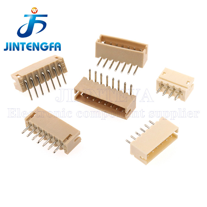 50PCS MICRO JST 1.25 2P 3P 4P 5P 6P 7P 8P 9P 10P Pin Connector 1.25 มม.PITCH แนวนอนตรง Pin ...