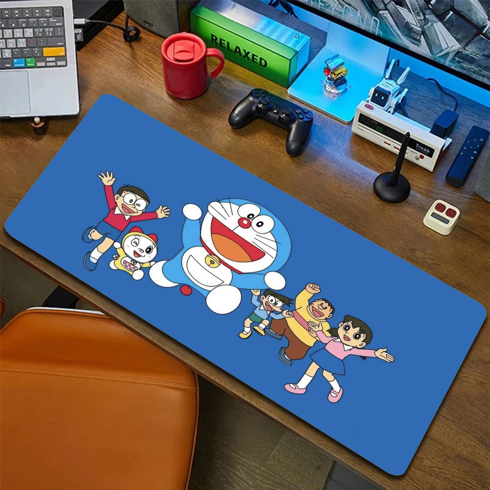 Mousepad อะนิเมะ D-Doraemon Gaming Pc Setup อุปกรณ์เสริมโต๊ะคอมพิวเตอร์ ...