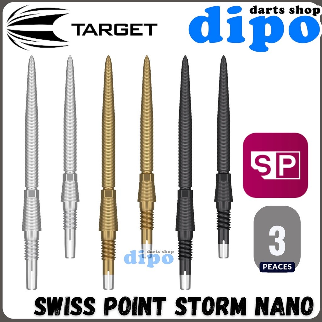 Target Swiss Point STORM NANO (เปลี่ยนจุดสวิส) - TARGET Swiss Darts ...