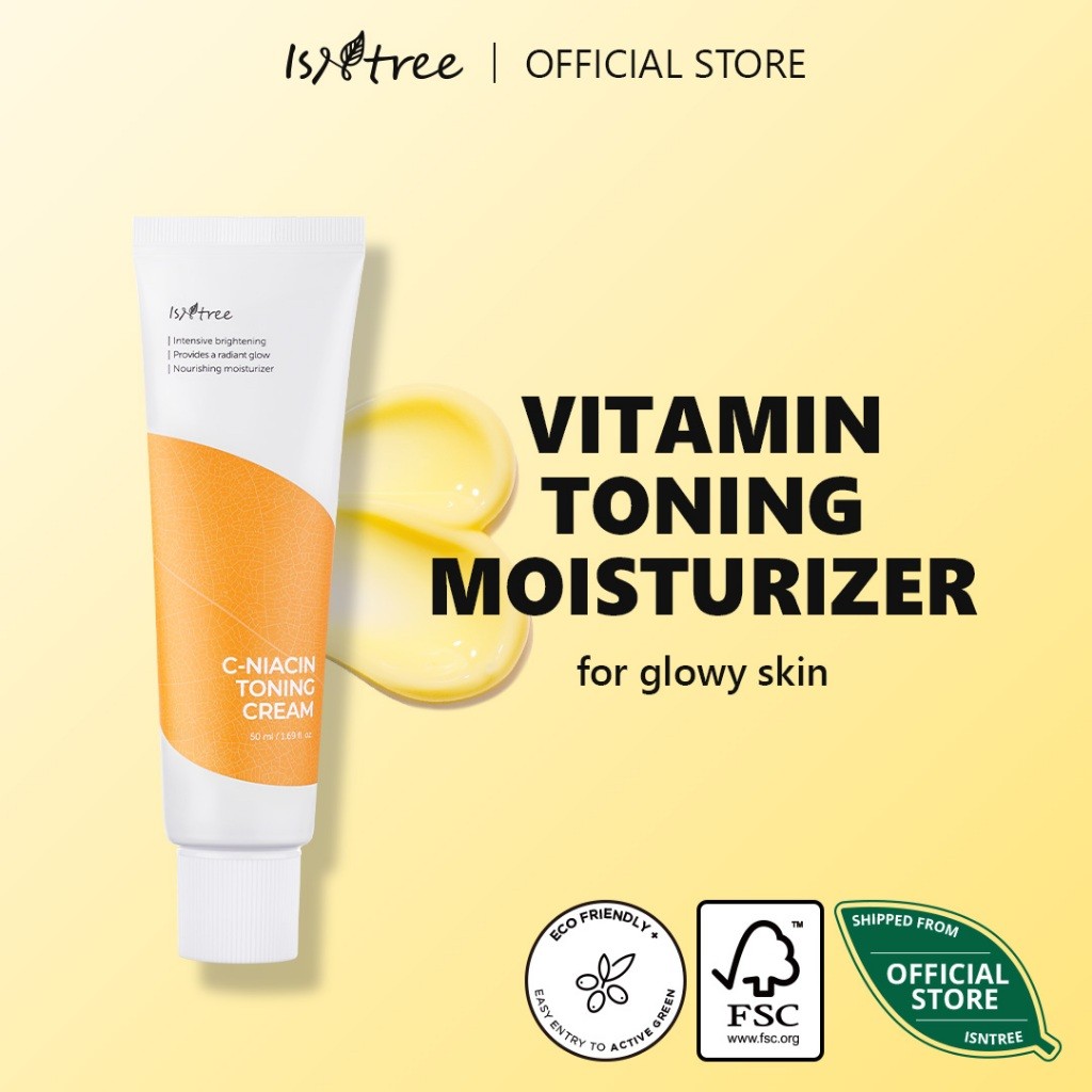 Isntree C-Niacin Toning Cream 50ml | Shopee Thailand