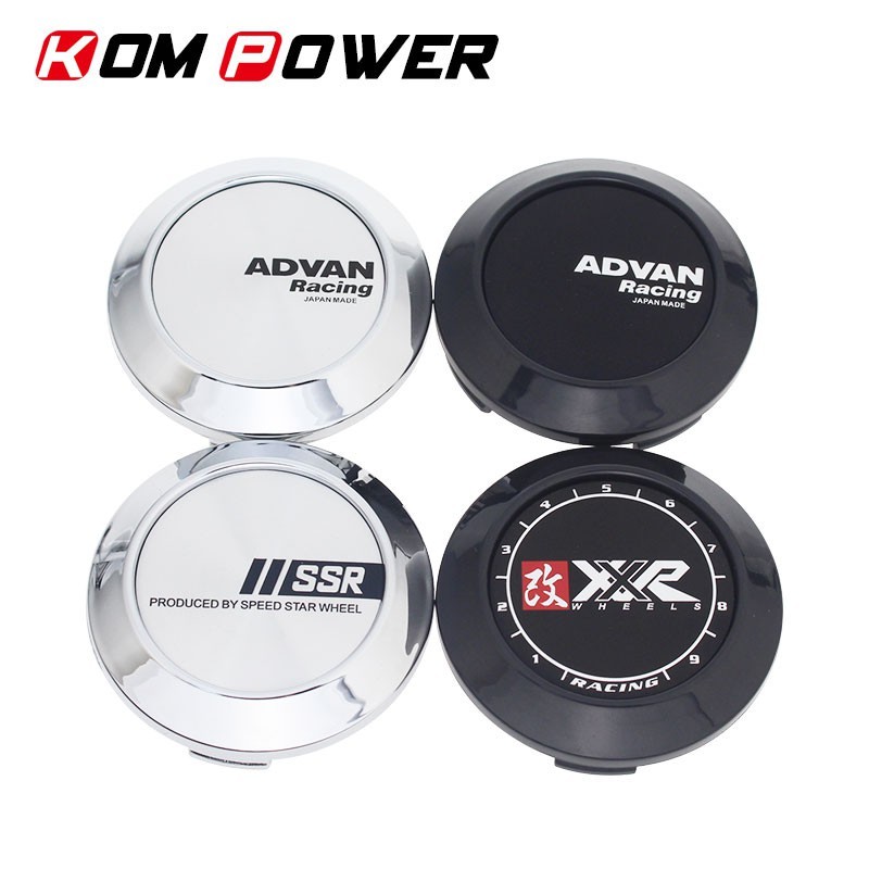 4 ชิ้น 64 มิลลิเมตร JDM Advan Racing ล้อ Hub Caps สําหรับ Xxr ขอบศูนย์ ...