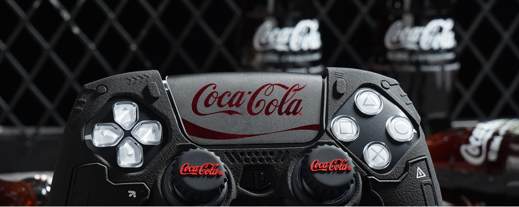 Geekshare Coca Cola Themed PS5 Controller เคสซิลิโคนสําหรับคอนโทรลเลอร์ ...