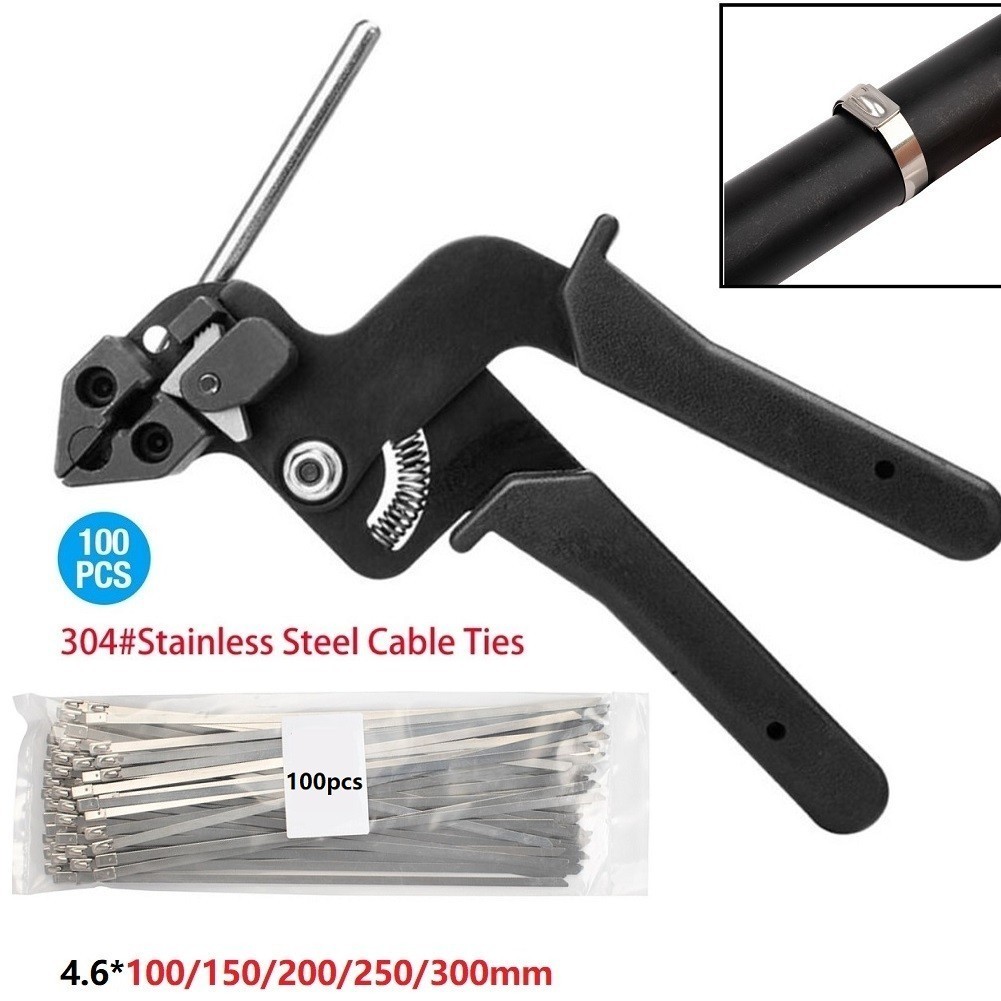 Thebest 0712stainless Cable Tie Fastening Strap Cutter Tool Automatic ...