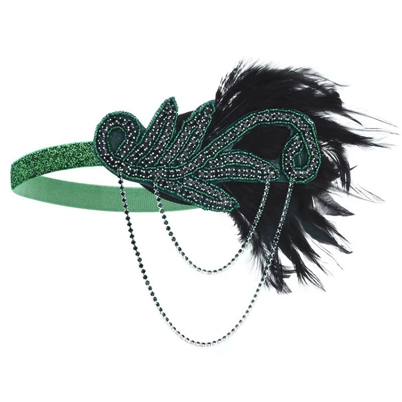 1 ชิ้น 1920 วินาที Flapper ชุดอุปกรณ์เสริม Retro Party Props GATSBY ...