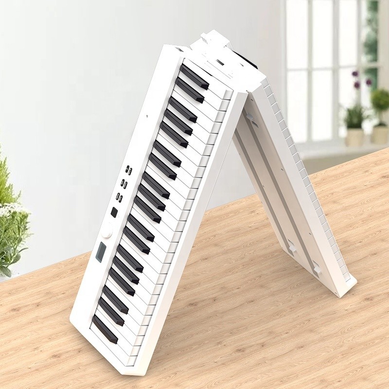 Foldable Konix 88 Electric Keyboard Portable Digital Piano Touch ...