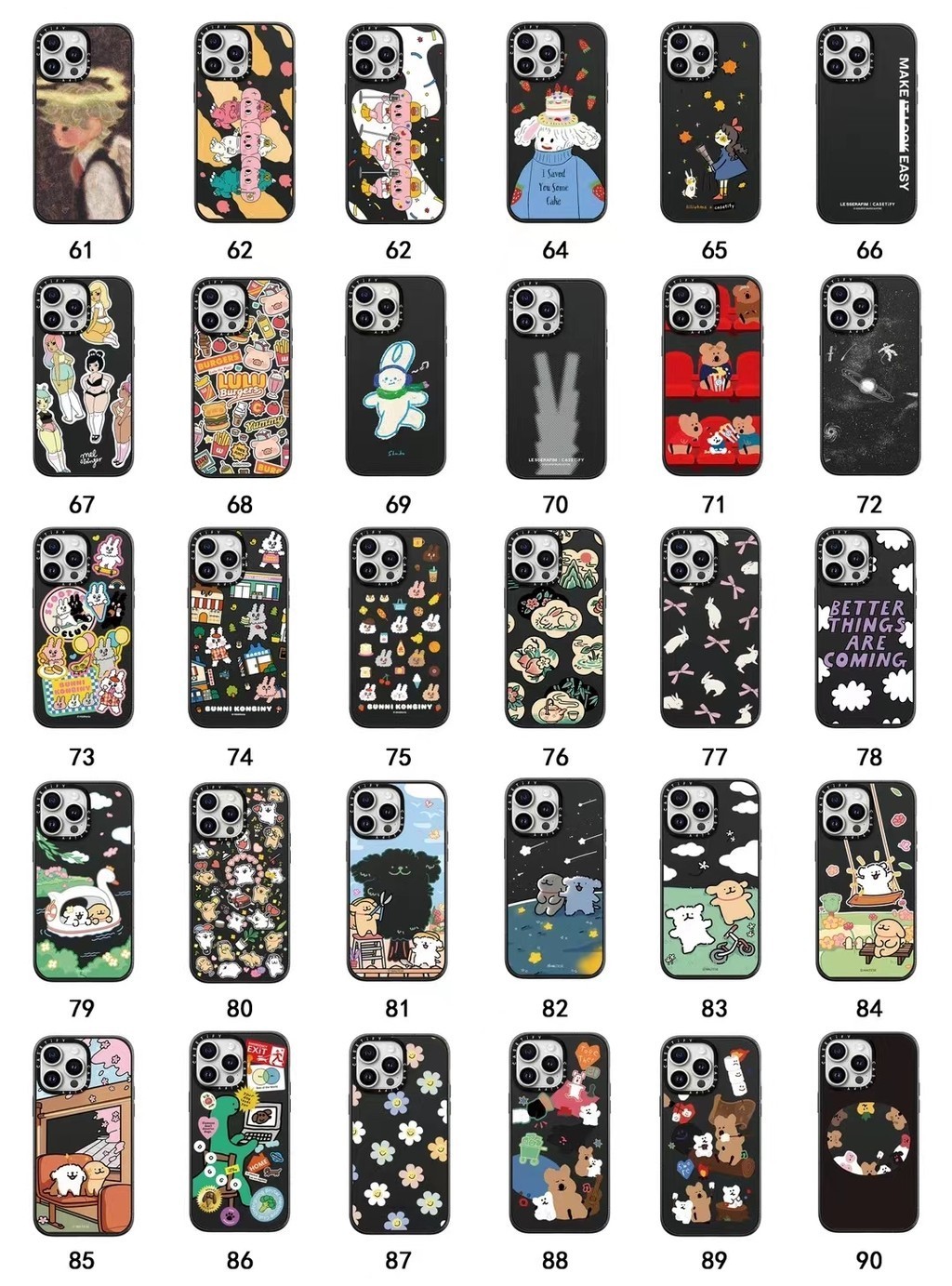 Line Friends Minini Traffic Jam เคสโทรศัพท์สําหรับ iPhone 16 15 14 13 ...