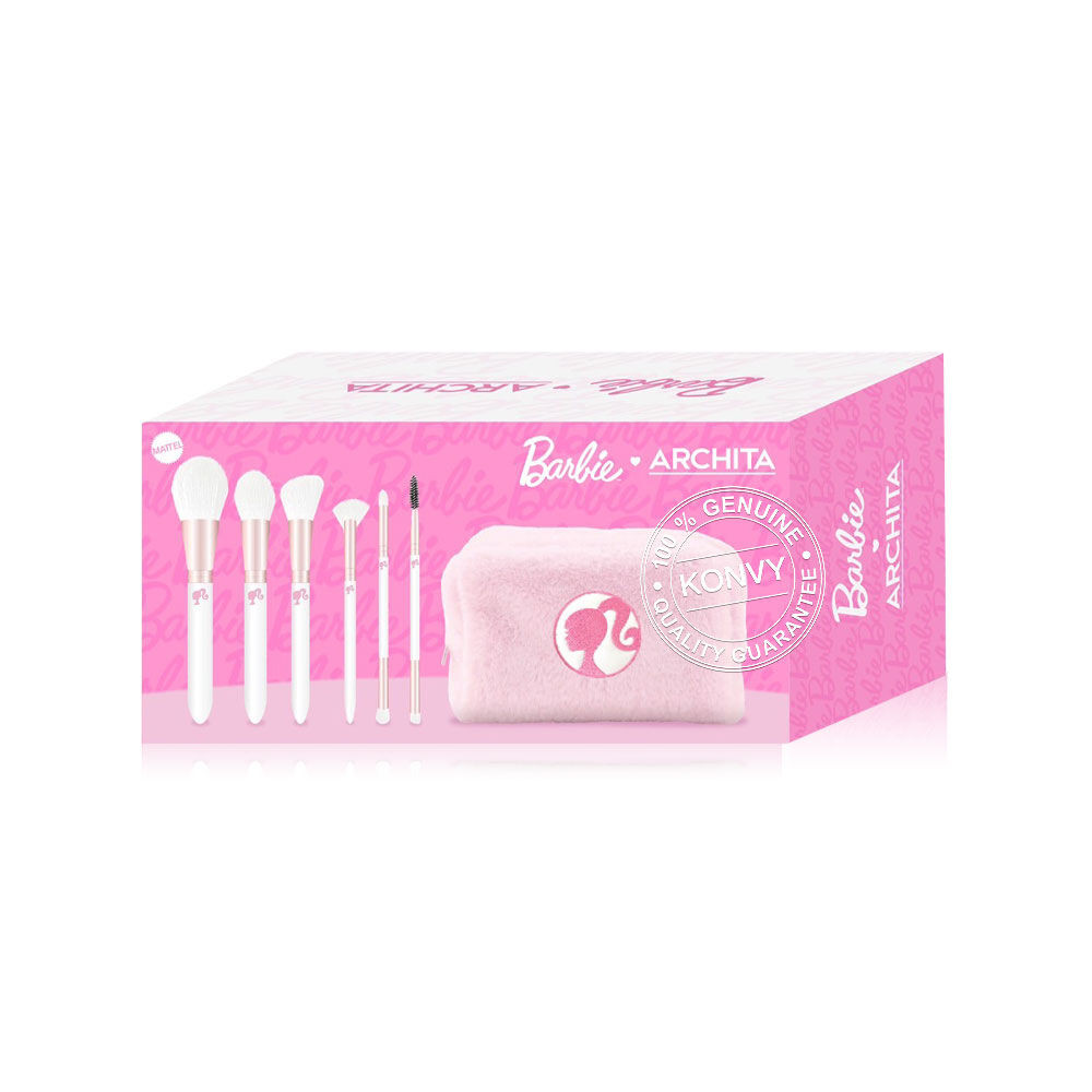 ARCHITA Barbie Brush Set เซทแปรงแต่งหน้ารุ่นลิมิเต็ดลิขสิทธิ์แท้ Barbie ...