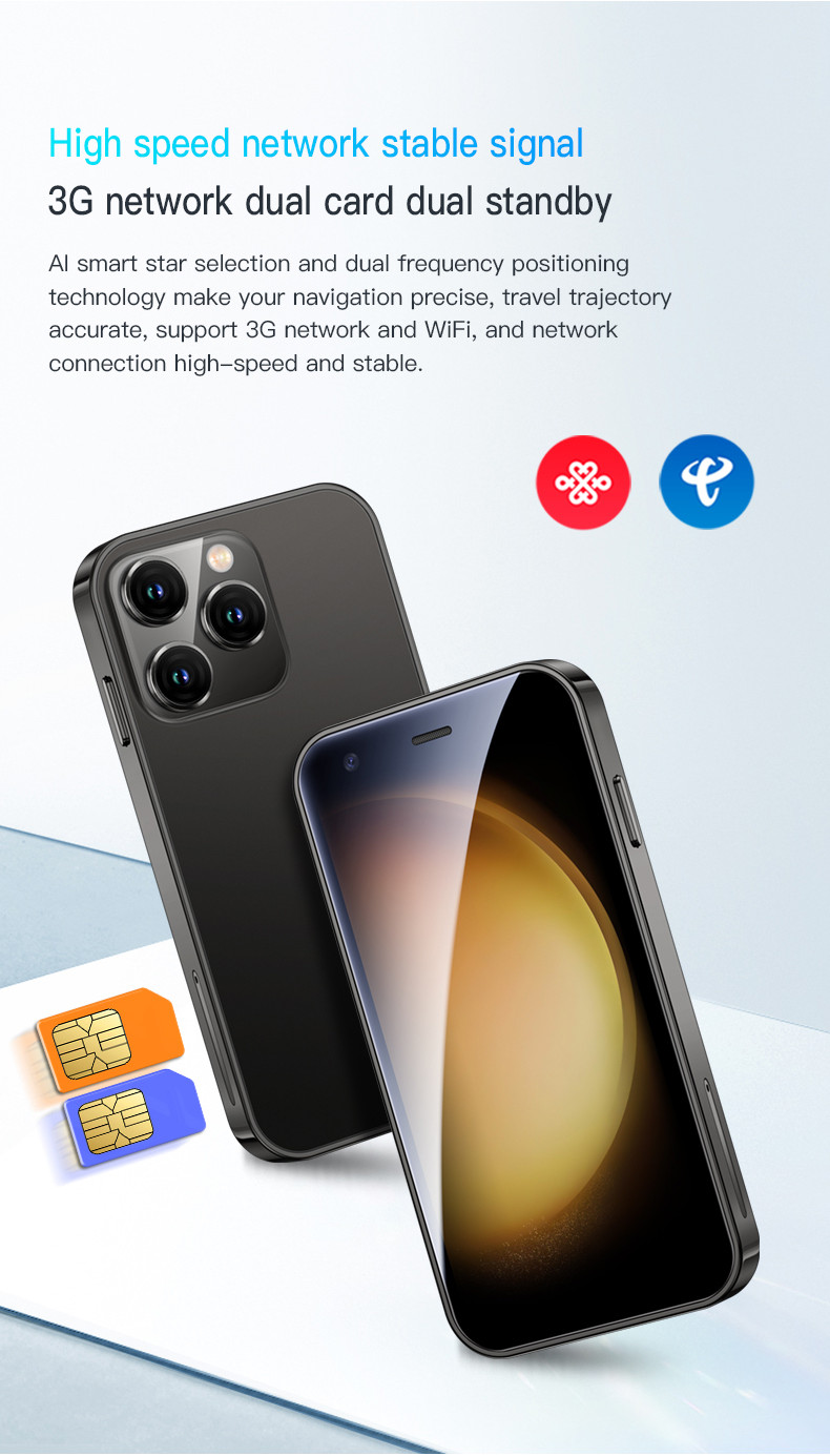 Xs15 Pro Series Mini Android8.1 โทรศัพท์สมาร์ท 3.0 นิ้ว2GB RAM 16GB ROM ...