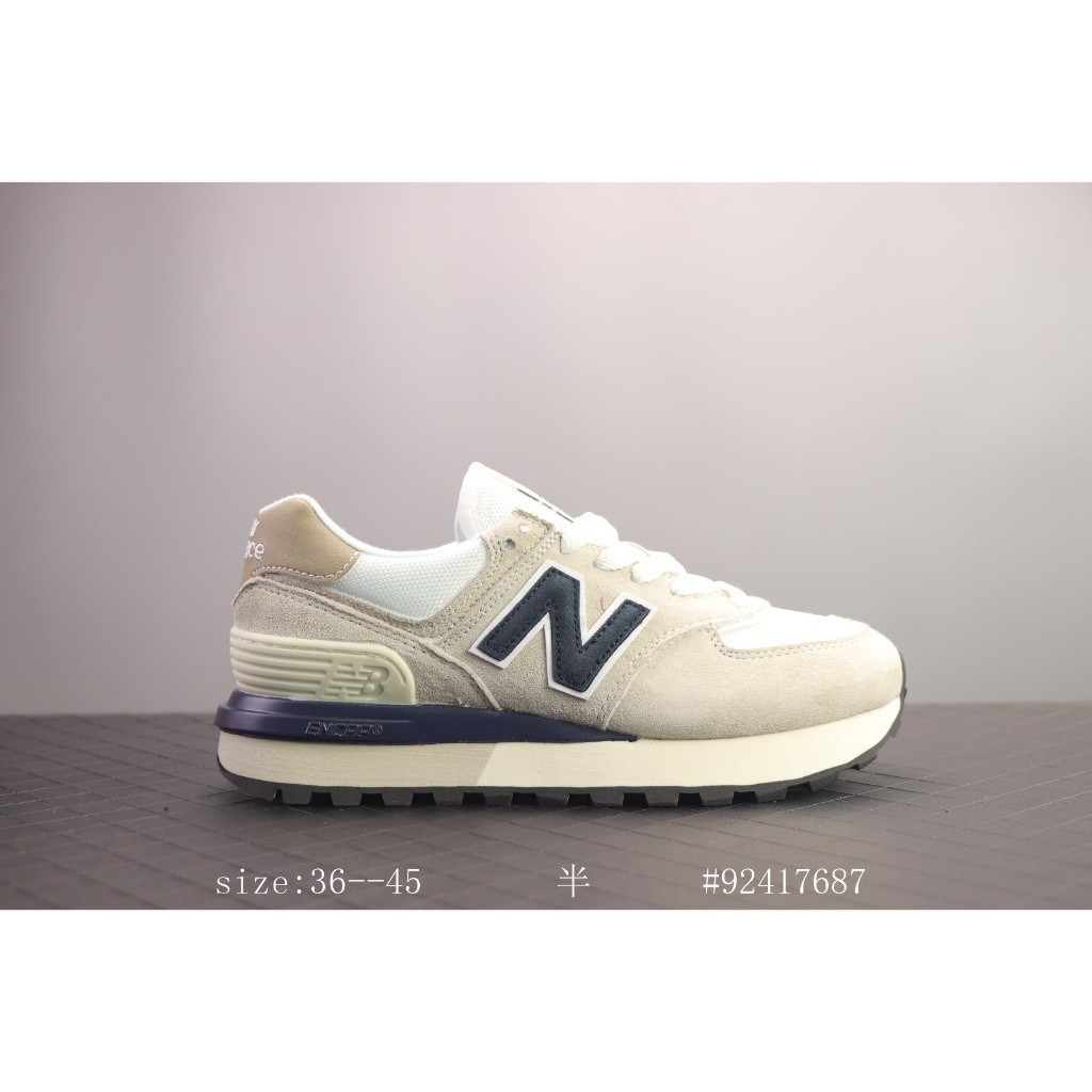 New Balance 574 NB Retro รองเท้าวิ่งกีฬาลําลองบนพื้นรองเท้าชั้นกลางกัน ...