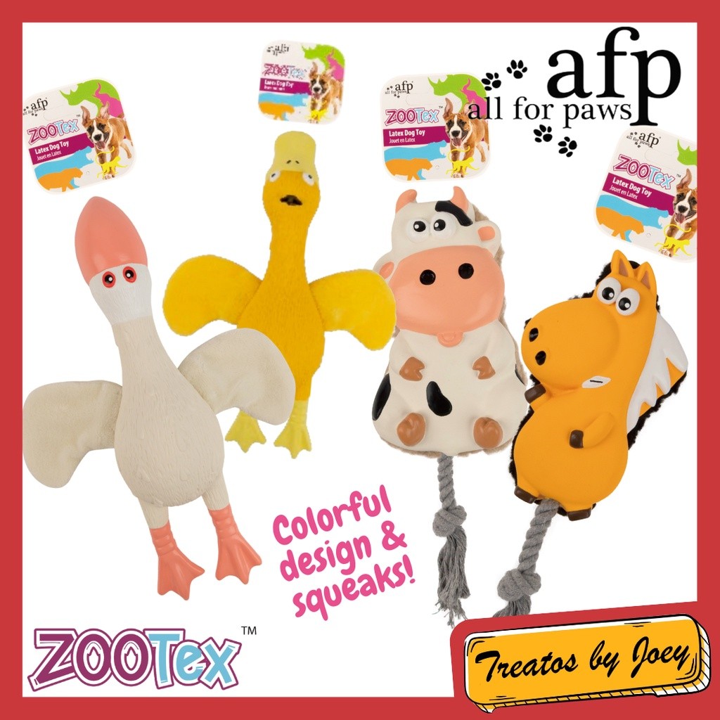 All For Paws AFP ZOtex พร้อมยาง TEXTURE ของเล่นสุนัข ลูกสุนัข ของเล่น ...