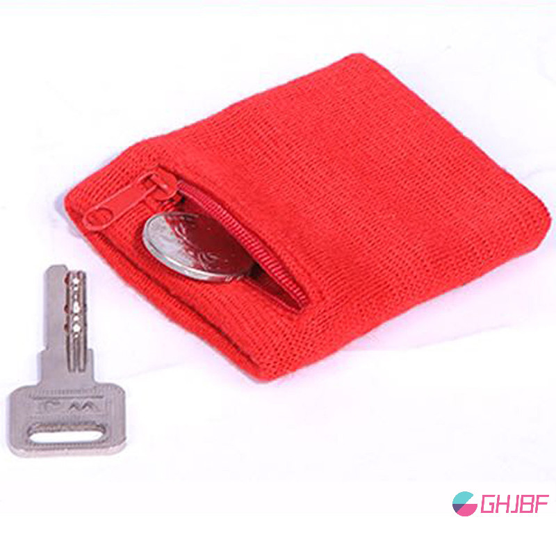 Gjbf] กระเป๋าข้อมือมีซิปวิ่งเดินทางจักรยานปลอดภัยกระเป๋ากีฬาสําหรับวิ่ง ...