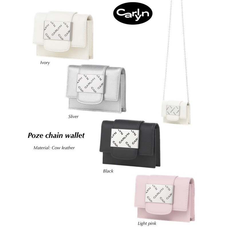 ,,พรีออเดอร์ Carlyn รุ่น Poze Chain Wallet olf | Shopee Thailand