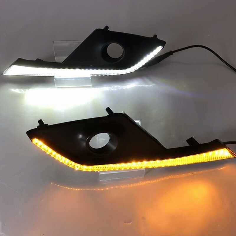 DRL ไฟ LED Daytime Running Light ไฟตัดหมอกสำหรับ Mazda Cx-3 Cx3 2016-2019 ตัดห | Shopee Thailand