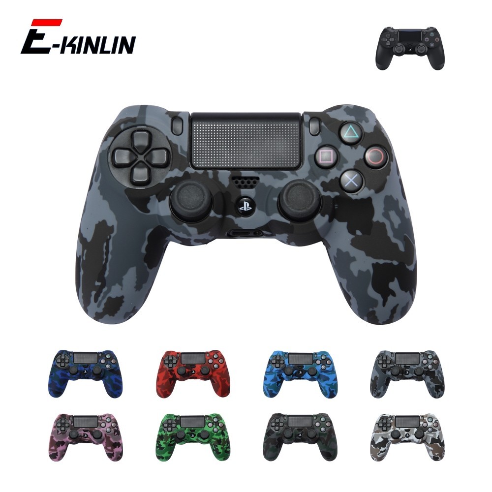 คอนโทรลเลอร์ Anti-slip Shell ซิลิโคนอ่อนนุ่มผิวลวงตาเจลยางป้องกันกรณี ...