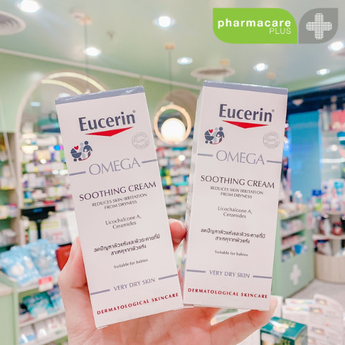 Eucerin OMEGA SOOTHING CREAM 50 ML ครีมบำรุงผิวหน้าและผิวกายสำหรับผิว ...