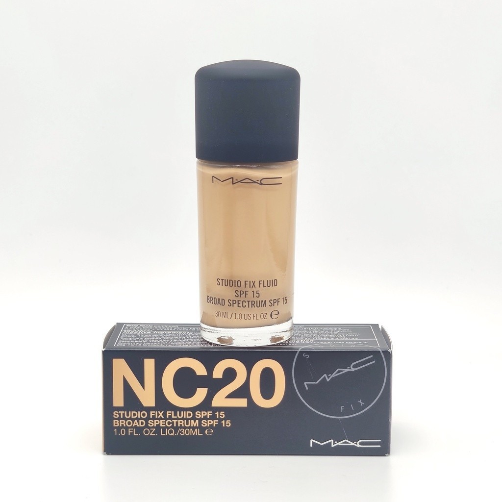 ส่งต่อของแท้ 100% MAC Studio Fix Fluid SPF15 NC20 PA++ Skin Balancing ...
