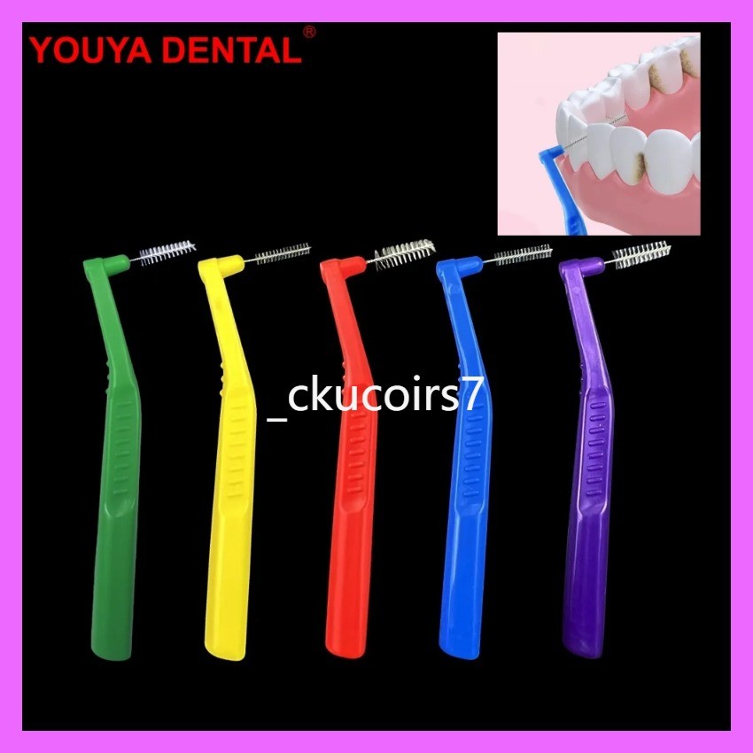 tk 5pcs Orthodontic Interdental Brushes Toothpicks For Teeth Mini Brush ...